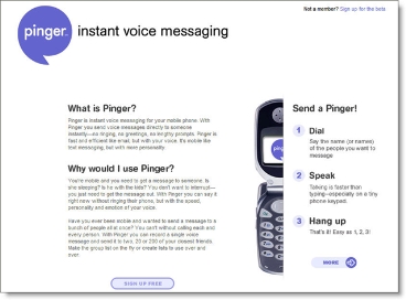 New Instant Voice Messaging Service Combines Voice/Text Messages - Finovate